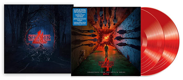 Stranger Things Season 4 Soundtrack Exclusive Red Vinyl LP