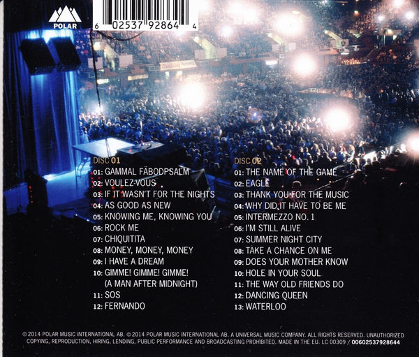 ABBA Live At Wembley Arena 2CD [Importado]