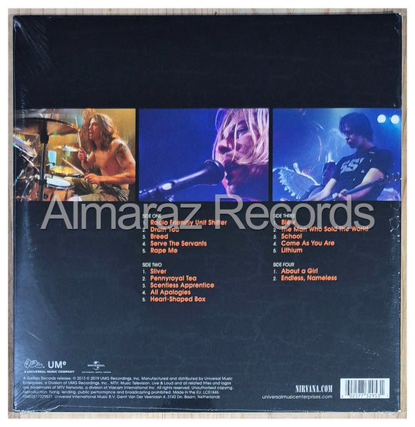 Nirvana Live And Loud Vinyl LP