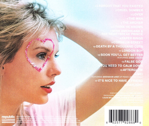 Taylor Swift Lover CD [Importado]