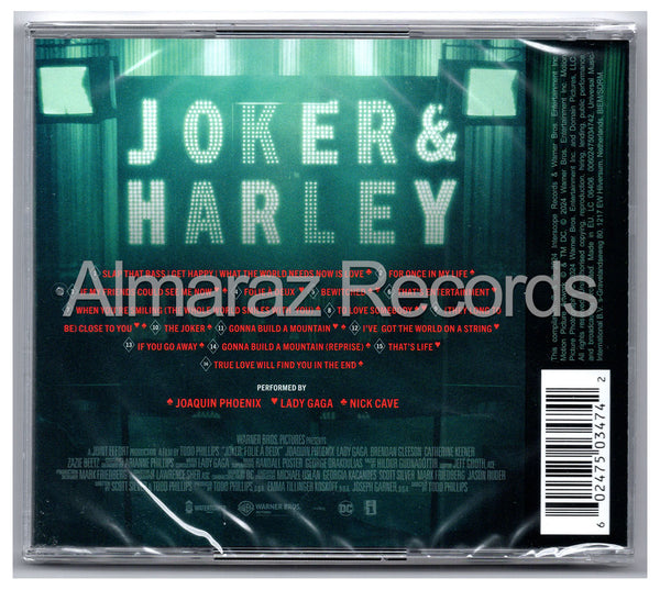 Joker Folie A Deux Soundtrack CD [Importado]