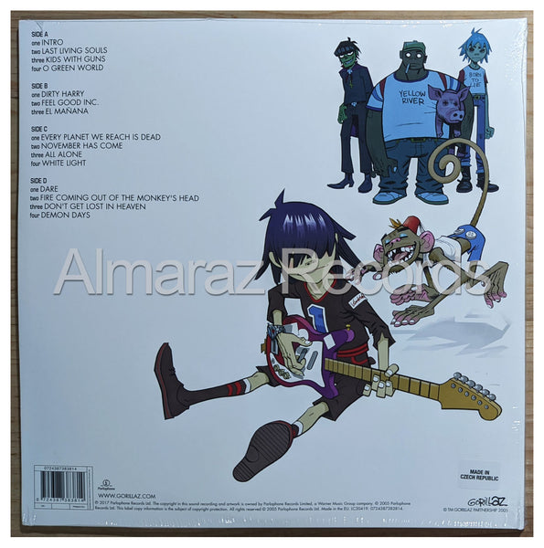 Gorillaz Demon Days Vinyl LP