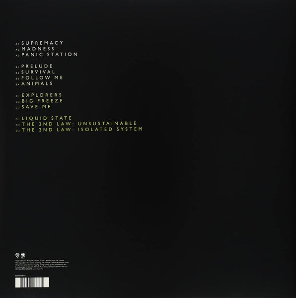 Muse The 2nd Law Vinyl LP