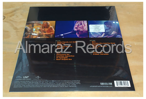 Nirvana Live And Loud Vinyl LP