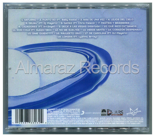 Rauw Alejandro Saturno CD