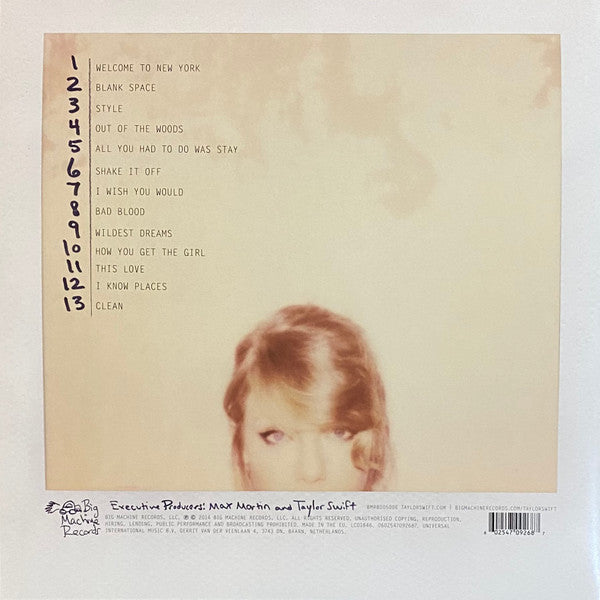 Taylor Swift 1989 Vinyl LP